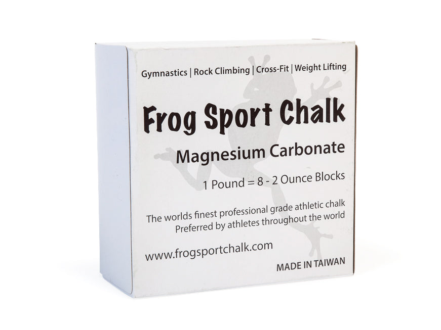 Professional Grade Chalk 1 Pound Box - 2 Pack – Frog Sport Chalk